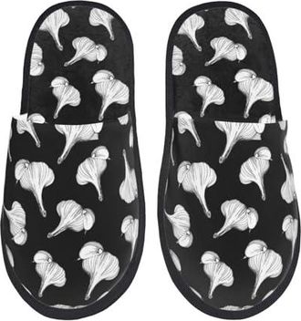 Generic Hiver Pantoufles Motif DAil Portative Pantoufles De Maison Chaud Chaussons DInt&eacute;rieur Pour Homme H&ocirc;tel Voyage L