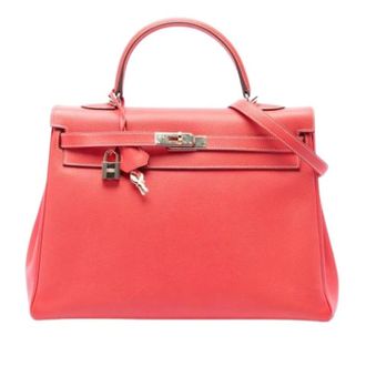Herm&egrave;s Pre-owned Kelly 35 - - Pre-owned - Damen - Rosa - ONE SIZE