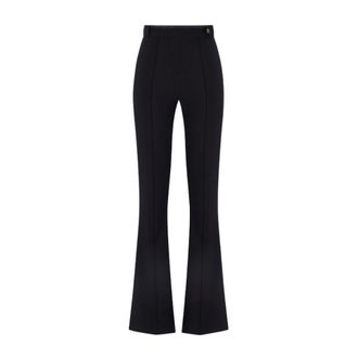 Elisabetta Franchi Femme, Pantalons, Noir, Taille: 42 FR Pantalone