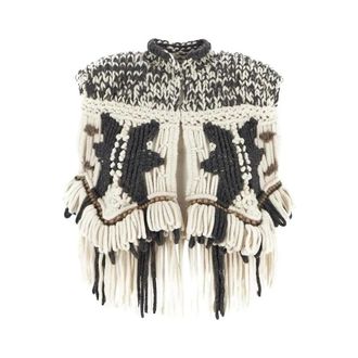 Brunello Cucinelli Femme, Pulls, Beige, Taille: 42 FR Luxueux pull doux en cachemire