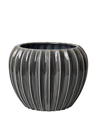 Broste Copenhagen Broste Copenhagen Blumentopf, Keramik, Smoked Pearl, 26cm, 14445221