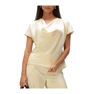 Notre-V Damen, Blusen & Hemden, Beige, LGr&ouml;&szlig;e