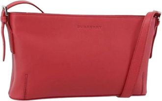 Burberry Sac bandouli&egrave;re vintage doccasion - Femme - Pre-owned - Rouge - Taille: ONE Size