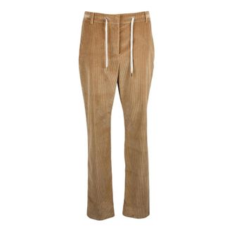 Eleventy Straight Leg Hose - - Trousers - Damen - Beige - M