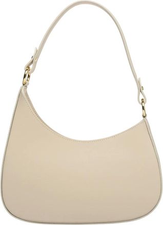 Estro & Luminara Femme, Sacs, Beige, Taille: ONE Size Sac Bandouli&egrave;re en Cuir