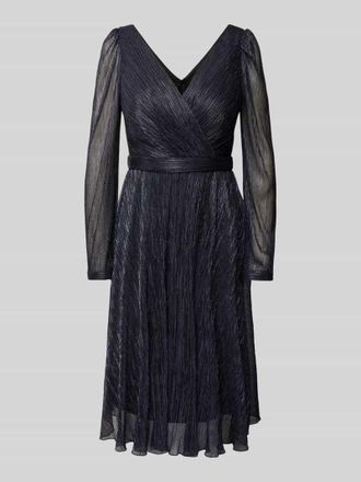 Troyden Collection Cocktailkleid in Wickel-Optik