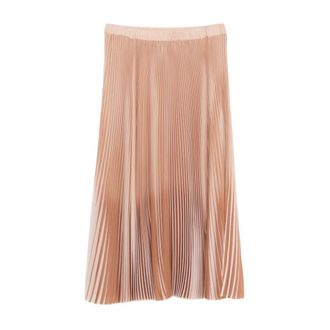 Fabiana Filippi Plissierter Midirock - - Skirts - Damen - Beige - M