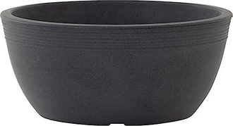 Siena Garden Pflanzschale Malaga 38 anthrazit &Oslash; 38 cm x 17 cm