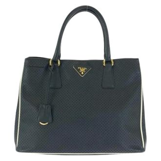 Prada Sac cabas en cuir Saffiano Pre-owned - Femme - Pre-owned - Noir - Taille: ONE Size