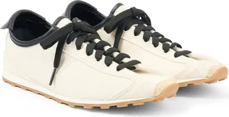 Jacquemus Organic Cotton Canvas Sneakers - Beige