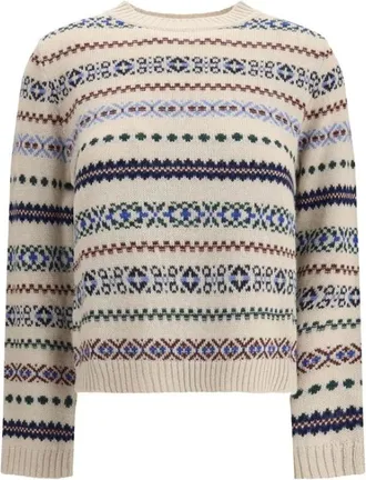Max Mara Femme, Pulls, Multicolore, Taille: 40 FR Quirite Sweater