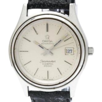 Omega Pre-owned Seamaster 166.128 Armbanduhr - - Pre-owned - Herren - Wei&szlig; - ONE SIZE