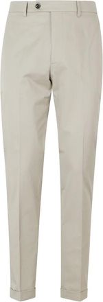 Berwick 1707 Homme, Pantalons, Beige, Taille: 2XL YRetro Cotton Stretch Pantalons