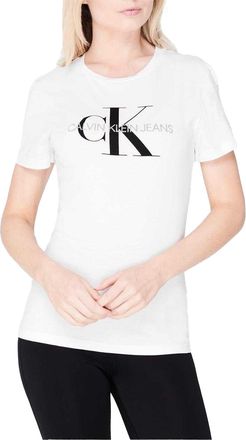 Calvin Klein Jeans T-Shirt f&uuml;r Damen (Leuchtend Wei&szlig;)