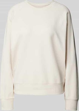 Juvia Sweatshirt mit gerippten Abschl&uuml;ssen