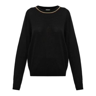 Paul Smith Pullover aus Merinowolle in Regular Fit - - Knitwear - Damen - Schwarzk - S