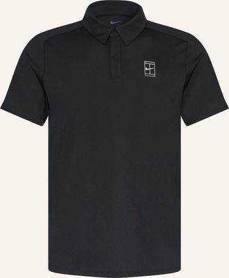 Nike Funktions-Poloshirt Nikecourt Advantage schwarz