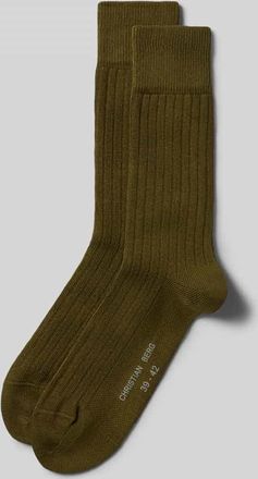 Christian Berg Socken aus Baumwoll-Mix im 2er-Pack