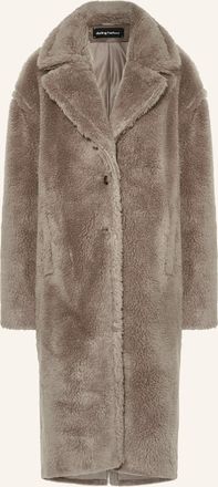 Darling Harbour Darling Harbour Kunstfell-Mantel beige