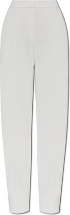 Emporio Armani Plissierte Hose - - Trousers - Damen - Grau - S