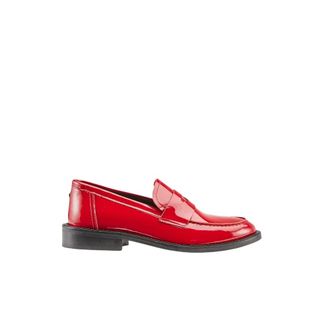 Cosmoparis Femme, Chaussures, Rouge, Taille: 38 EU Mocassin Classique en Cuir Verni
