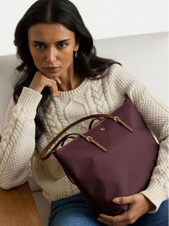 Lauren Ralph Lauren Handtasche 431916737045 Dunkelrot