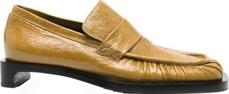 Jil Sander Loafer - Heeled Loafer Mustard - Gr. 37,5 (EU) - in Grün - für Damen
