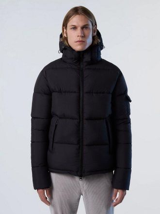 North Sails Winterjacke Beam Puffer Jacket (wasserdicht, wärmend dank Daunenfüllung) schwarz