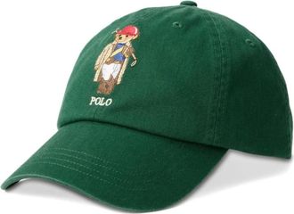 Polo Ralph Lauren Homme, Accessoires, Vert, Taille: ONE Size Casquette de baseball en coton avec logo