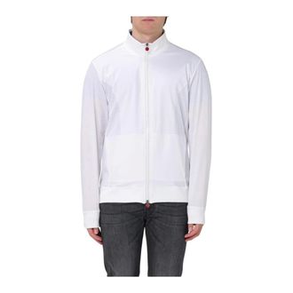 Kiton Homme, Sweatshirts et sweats &agrave; capuche, Blanc, Taille: L Pull Actif Blanc