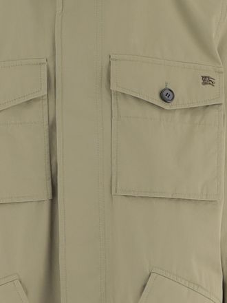 Burberry Mens Cotton Jacket Beige