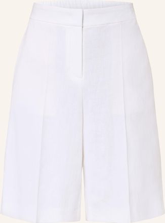 HUGO BOSS Bermudas Tianala Mit Leinen weiss