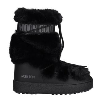 Moon Boot LTrack Faux Fur High WP - Femme - Chaussures - Noir - Taille: 39 EU