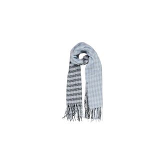Only Hahnentritt-Streifen Schal - - Accessories - Damen - Blau - ONE SIZE