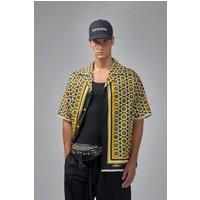 Valentino Bowling Shirt With Bulles Royales Print