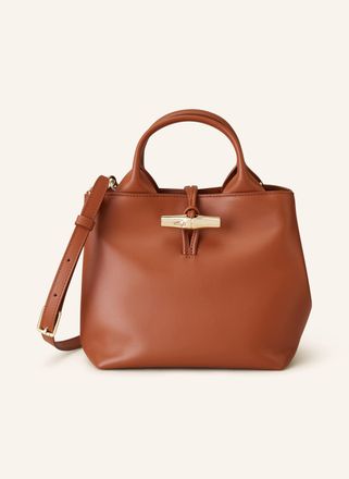 Longchamp Handtasche Le Roseau braun