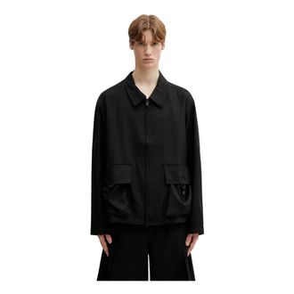 Yohji Yamamoto Blouson Uniforme Sport - Homme - Vestes - Noir - Taille: S