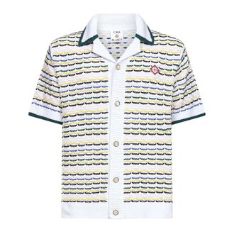 Casablanca Homme, Chemises, Multicolore, Taille: S Chemise &agrave; Manches Courtes