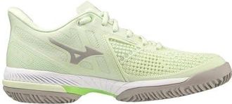 Mizuno Femme Wave Exceed Tour 5cc (W) Chaussures de Padel, Ambrosia Silver Techno Green, 38 EU