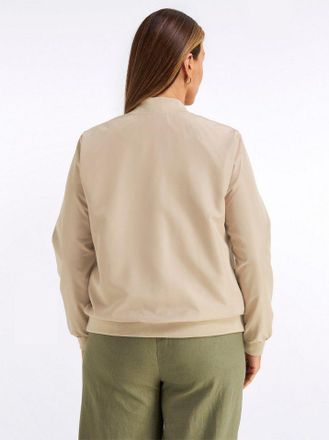 Sheego Allwetterjacke Kurzjacke Langarm