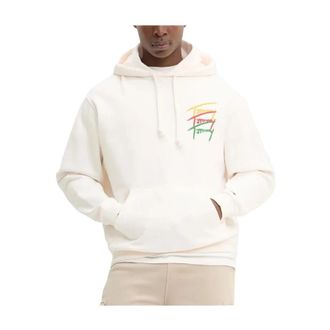 Tommy Hilfiger Signatur Sweatshirt Sauberes Design Neutraler Ton - - Sweatshirts & Hoodies - Herren - Beige - XL
