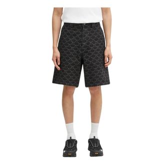 A Bathing Ape College Monogram Denim Shorts - - Shorts - Herren - Schwarzk - XL