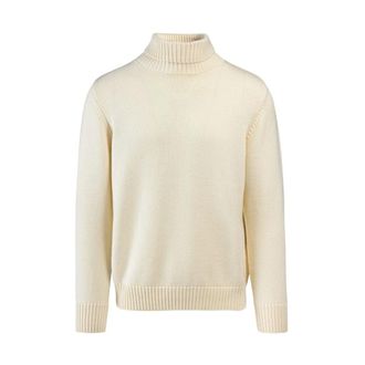 Add Pull &agrave; col roul&eacute; - Homme - Pulls - Blanc - Taille: S