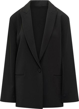 Alberta Ferretti Femme, Vestes, Noir, Taille: 38 FR Blazer Crois&eacute;