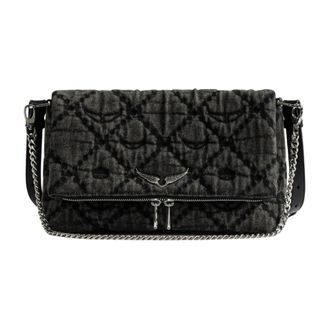 Zadig&Voltaire Rocky II Denim Tasche - - Bags - Damen - Grau - ONE SIZE