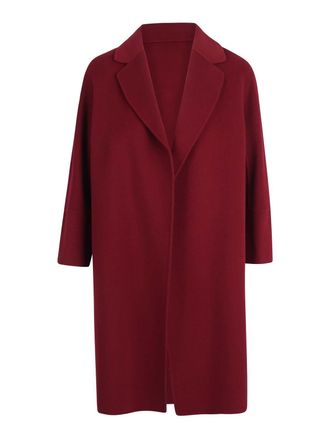 Max Mara Langer Mantel - Rot