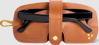 Jerome Dreyfuss Pochette &Eacute;tui Lunette Ch&ecirc;ne