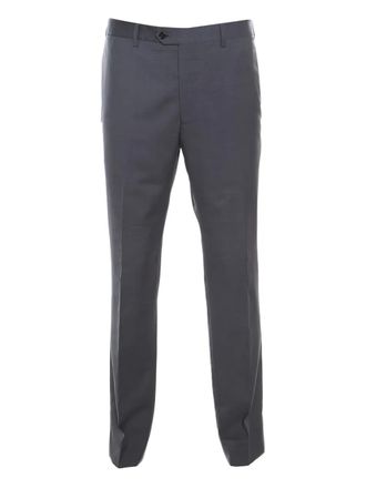 Armani pantalon à design structuré (2023) - Gris