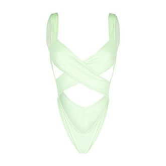 Reina Olga Einteiliger Badeanzug - - Swimwear - Damen - Gr&uuml;n - L