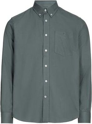 Aigle amerikanischer Baumwoll - graues amerikanisches Kragenhemd